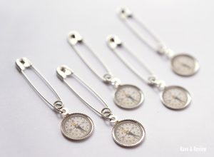 Girl Scout SWAPS mini compass SWAPS