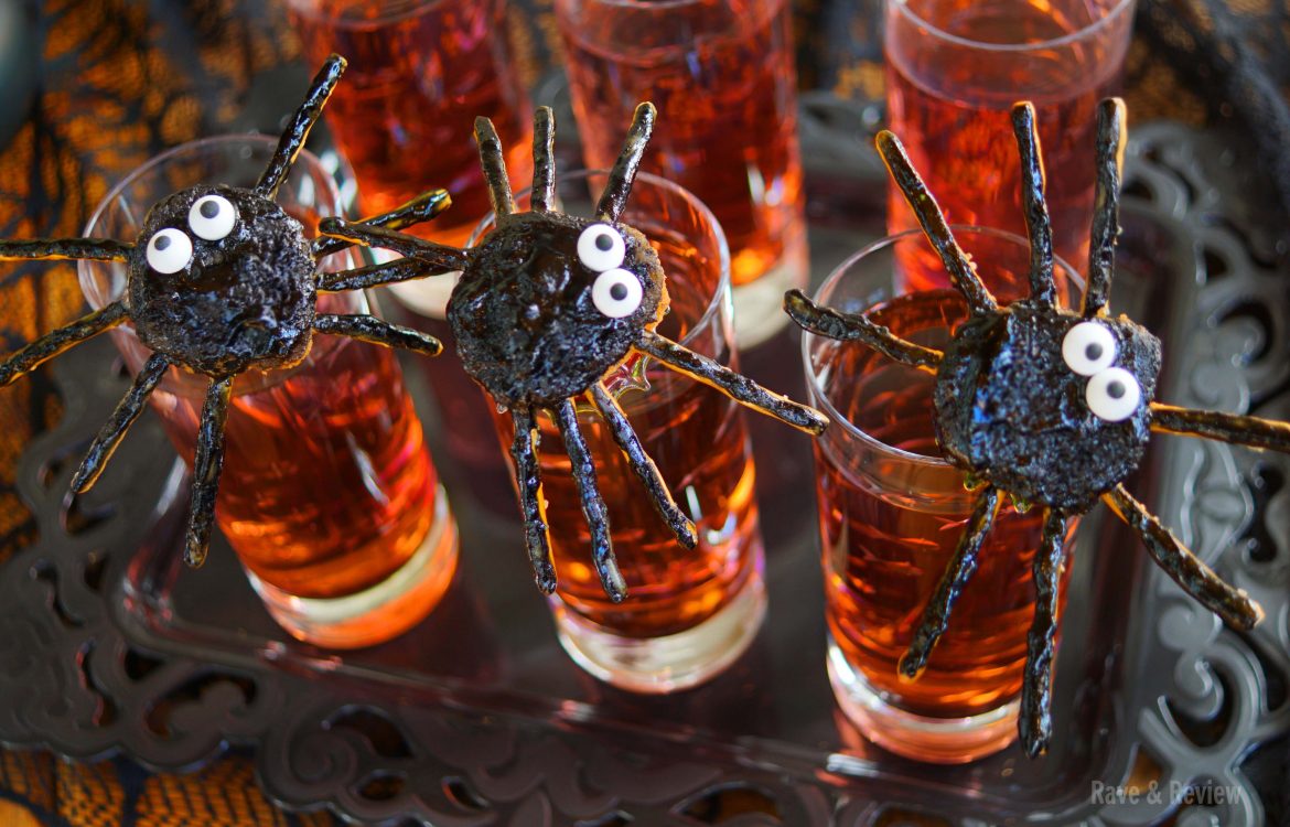 Spooky swizzle sticks and chicken sliders for Halloween - Rave & Review