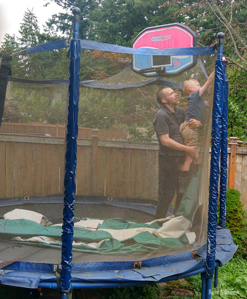 Add a tent to your trampoline for next level fun - Rave & Review