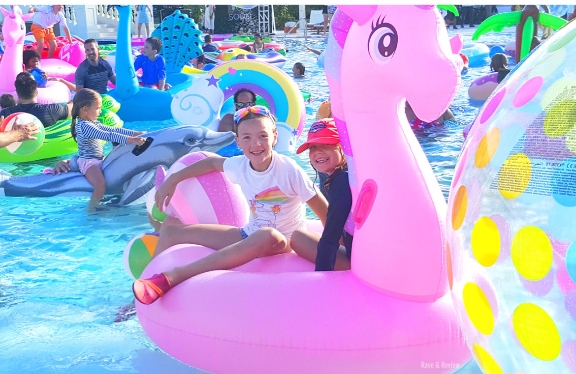 Year-round water fun with Coconut Pool Floats - Rave & Review