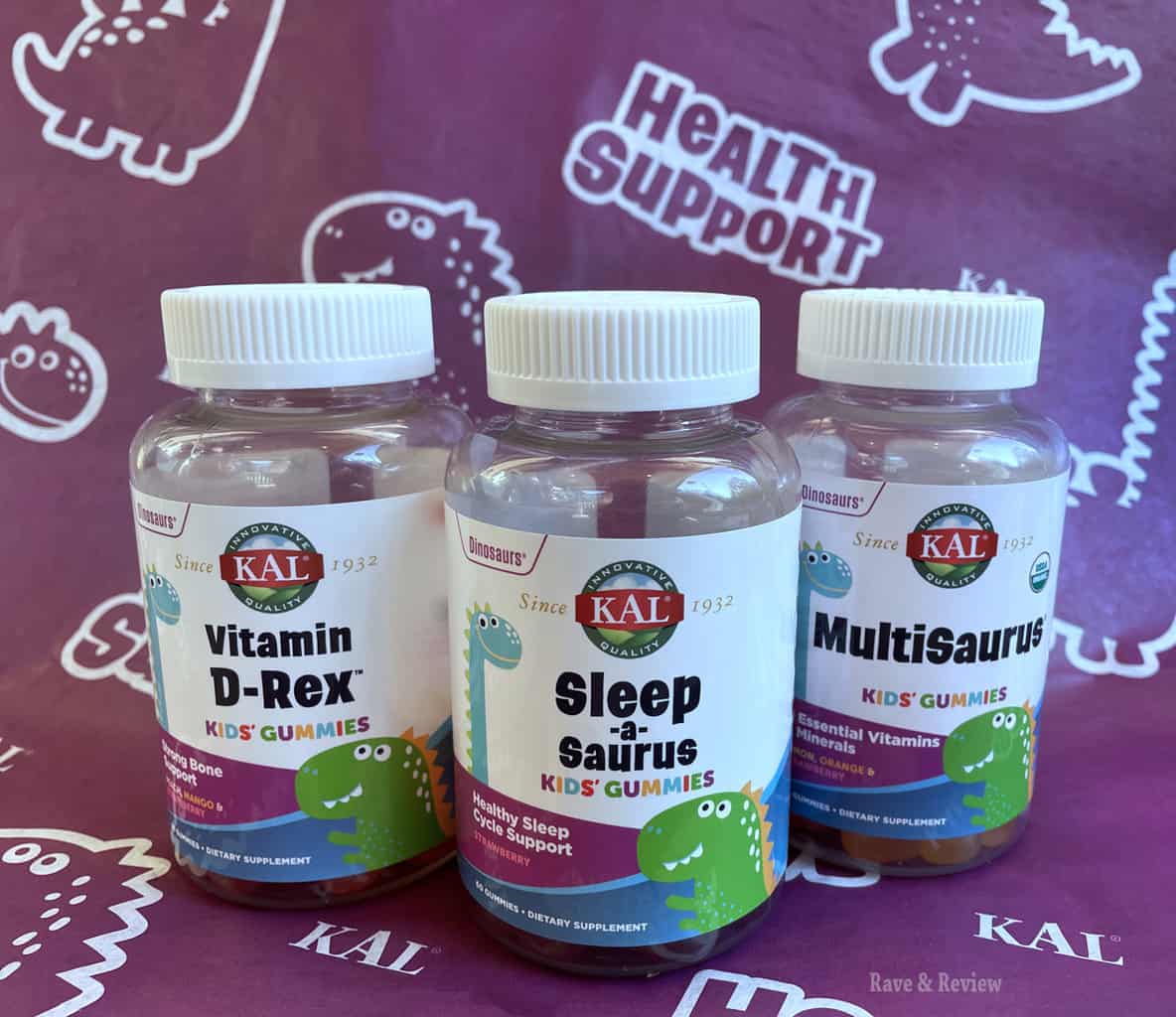 Kid-approved KAL MultiSaurus gummies - Rave & Review